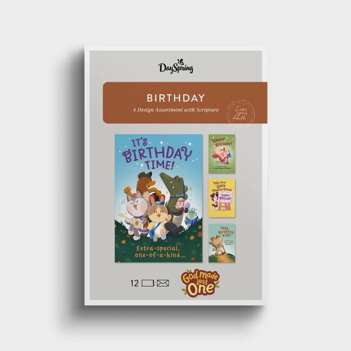 Birthday-Kids/It's Birthday Time! (Box Of 12) Boxed Cards – ABC ...