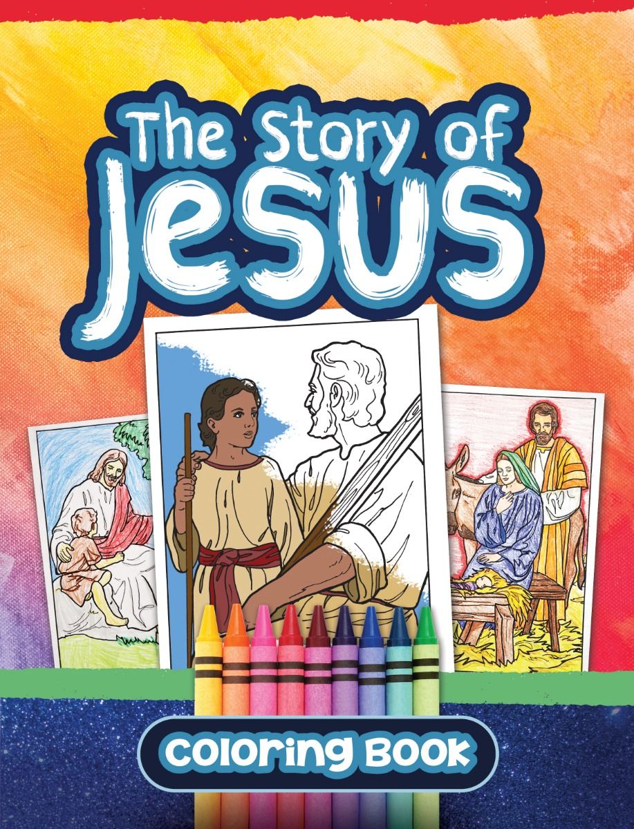 Story of Jesus Coloring Book – ABC Christian Bookstore Canada