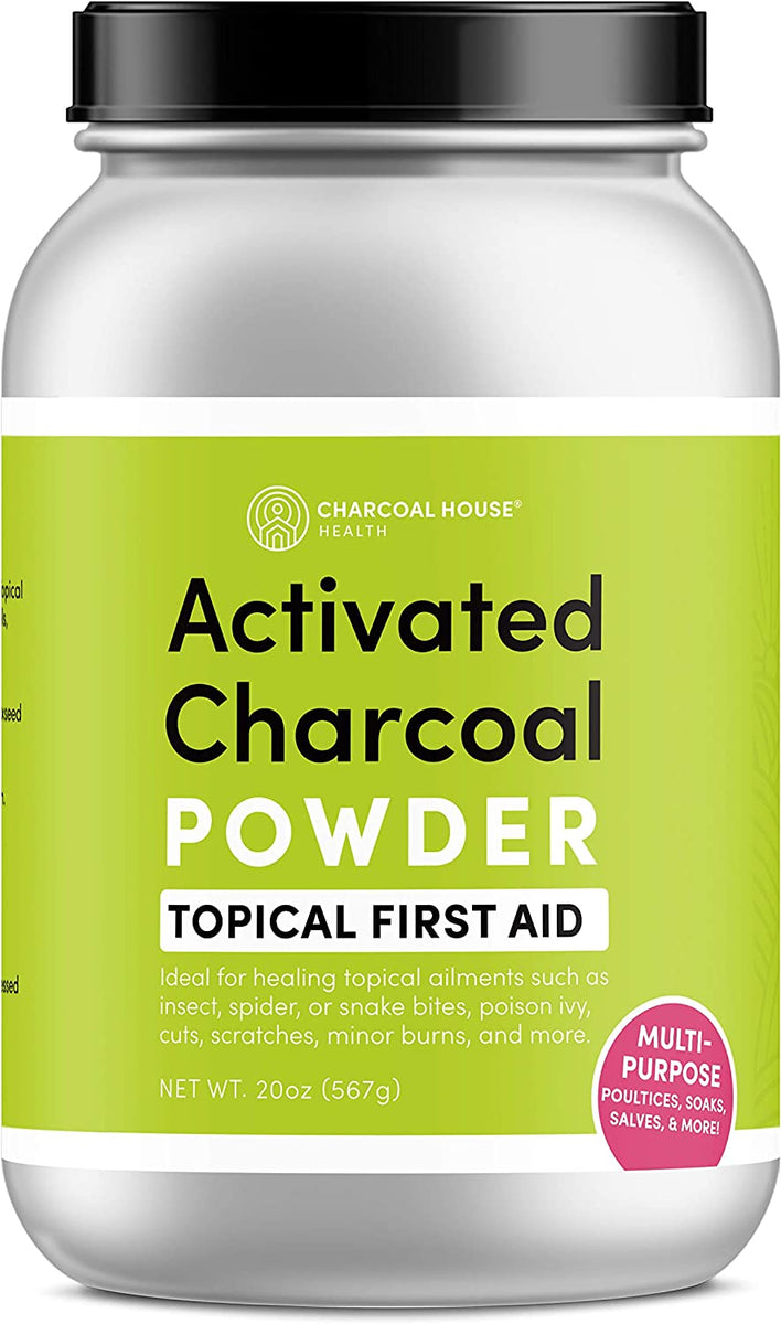 Activated Charcoal Powder - Topical First Aid 20oz (567g) – ABC ...
