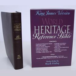 KJV World Heritage Finley Reference Bible – ABC Christian Bookstore